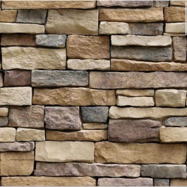 Wallpaper Dinding Batu Alam Diamond Batu Alam Natural Sticker Dinding ...