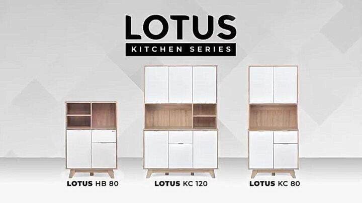 Activ Kichen Cabinet Lotus KC 120 Lemari Dapur / Rak Kabinet Dapur ...