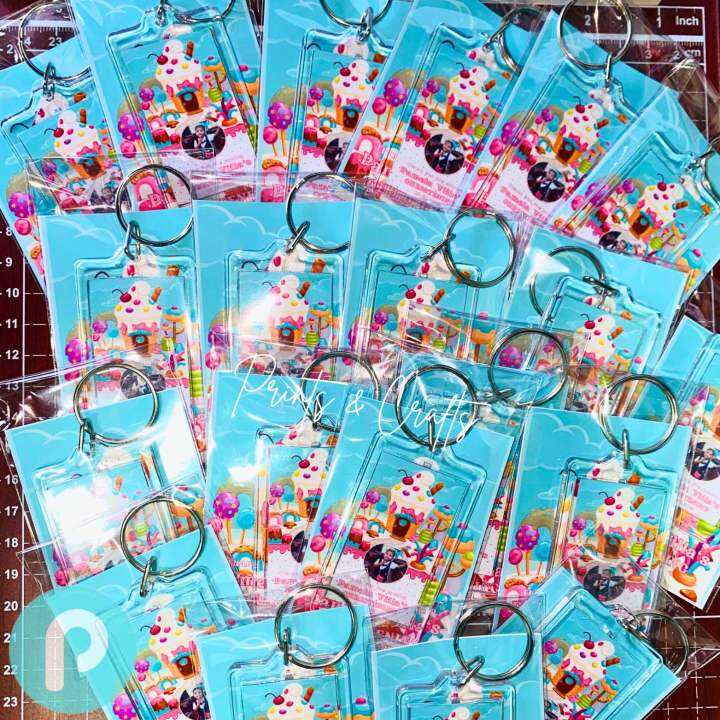 Customized Acrylic Keychain Giveaways / Souvenirs for All kinds of ...