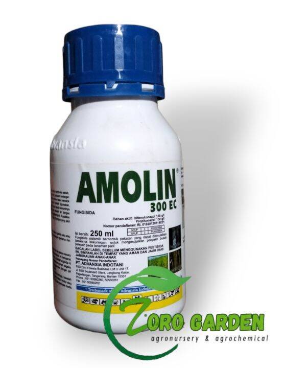 FUNGISIDA AMOLIN 300EC 250ML PENGENDALI PENYAKIT BUSUK PELEPAH PADA ...