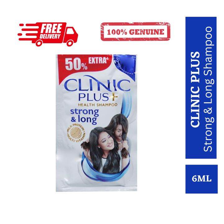 Clinic Plus Strong and Long Shampoo Sachet 6ml | Lazada