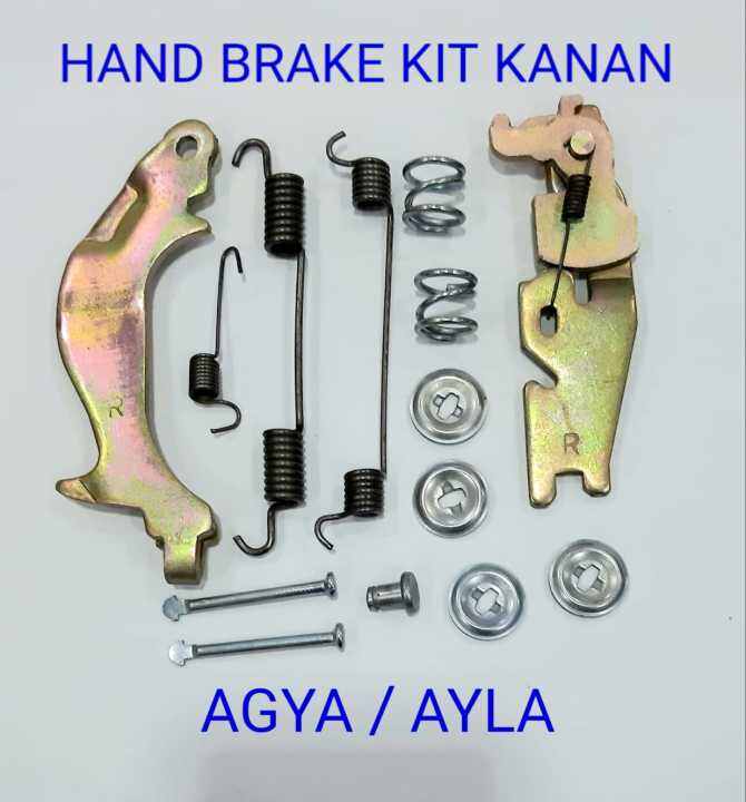 KIT REM TANGAN KANAN RH AGYA AYLA HAND BRAKE KIT KIT REM BELAKANG AGYA ...