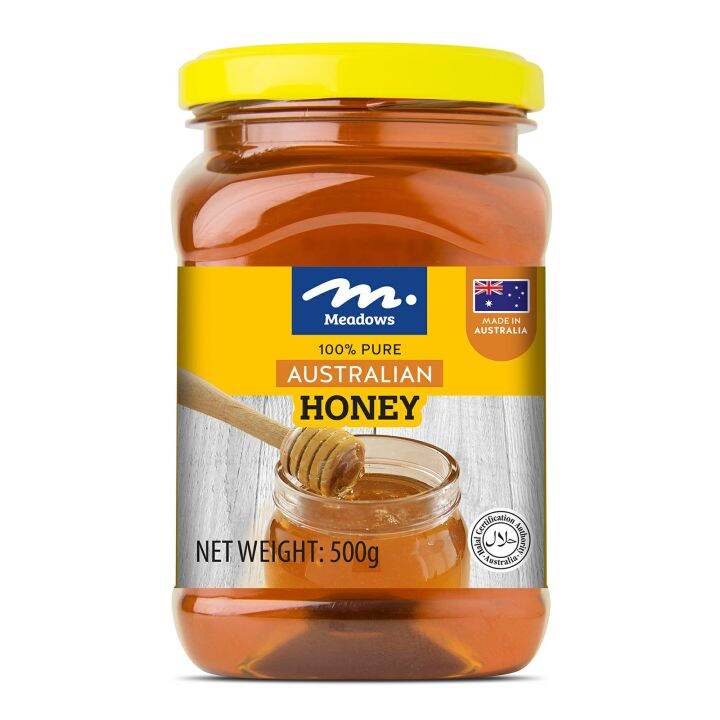 Meadows Australian Honey In Jar 500g | Lazada PH