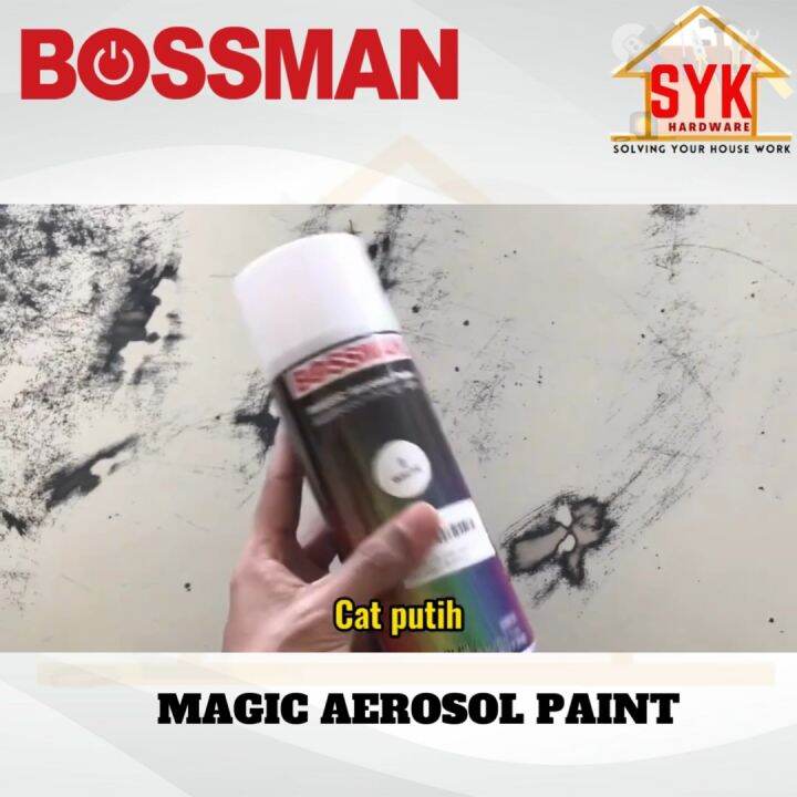 SYK Bossman Magic Aerosol Paint Cat Spray Paint Sprayer Metal and ...