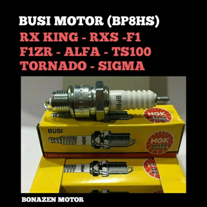 Busi Motor RX King - RXS - F1 - F1ZR - Alfa - Sigma - Tornado - RC ...