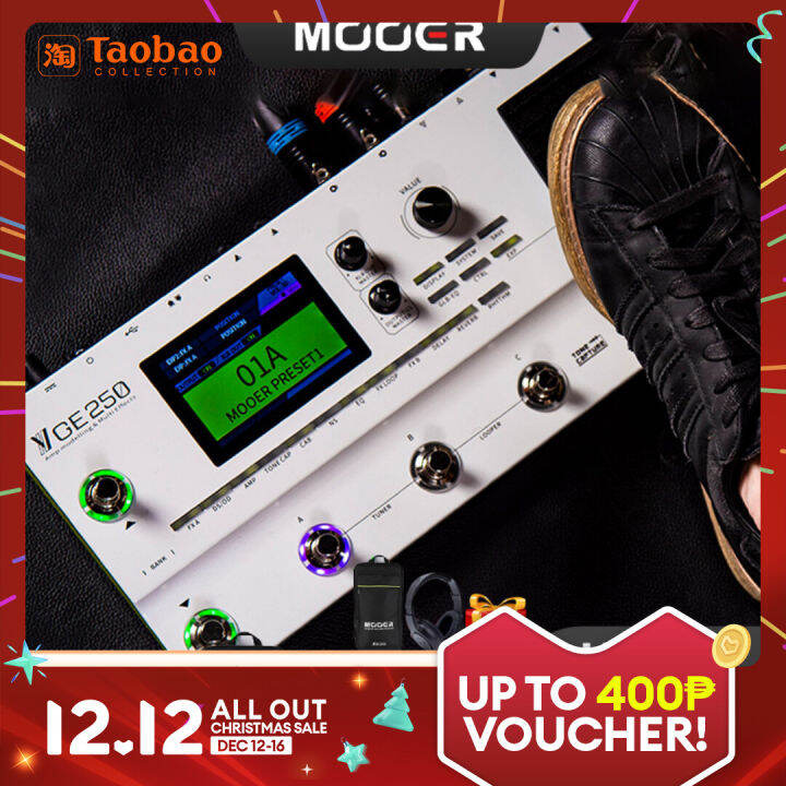 Moeer Moor Ge250 GE200 300 Electric Guitar Multi Effects Device Speaker Simulation Recording IR ...