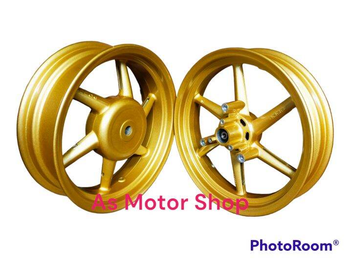 VELG RACING SET DEPAN BELAKANG UKURAN LEBAR 300 400 RING 14 PCX 150 DAN ...