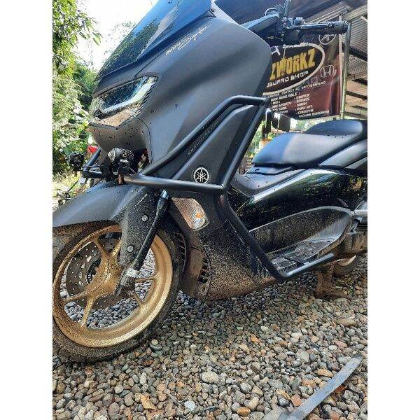Yamaha Nmax 155 Version 2, Design 1 and 2 - Semi Full Crash Guard with ...