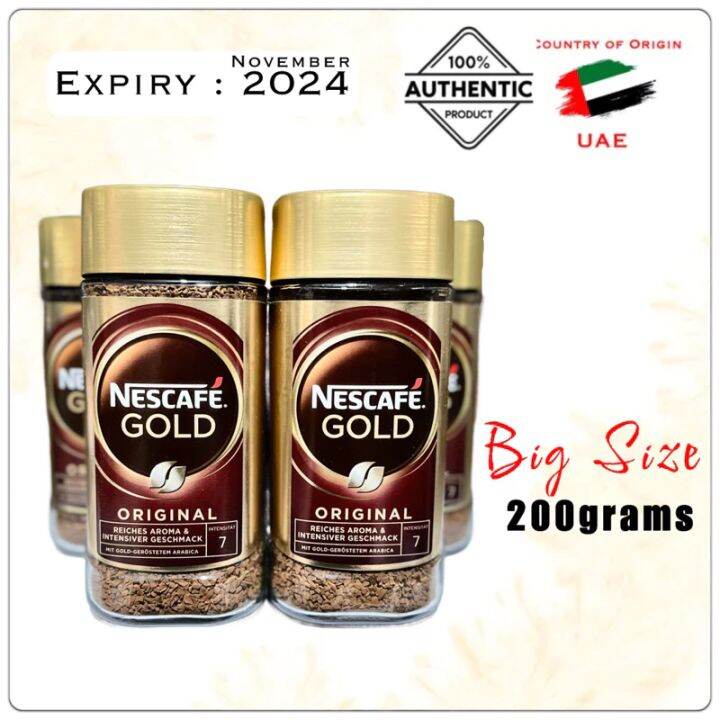 Nescafe Gold Original 200g | UAE 🇦🇪 | Lazada PH