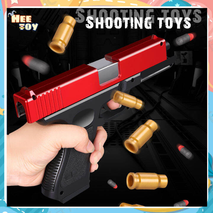 【Glock！】4 Design Toy For Boys And Girls Safe Toy glock pistol soft ...