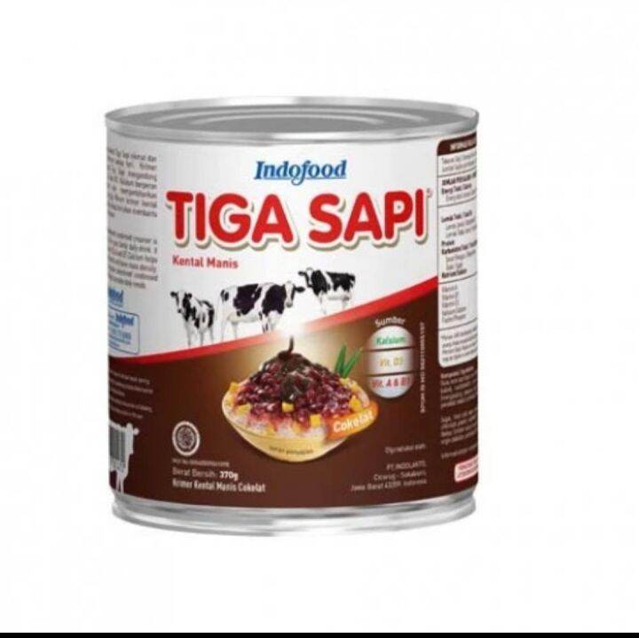 SUSU KENTAL MANIS TIGA SAPI COKLAT 500 GR | Lazada Indonesia