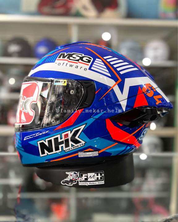 HELM NHK MARK 1 GP EDITION BO SNEYDER MANDALIKA HELM FULL FACE TERBARU ...