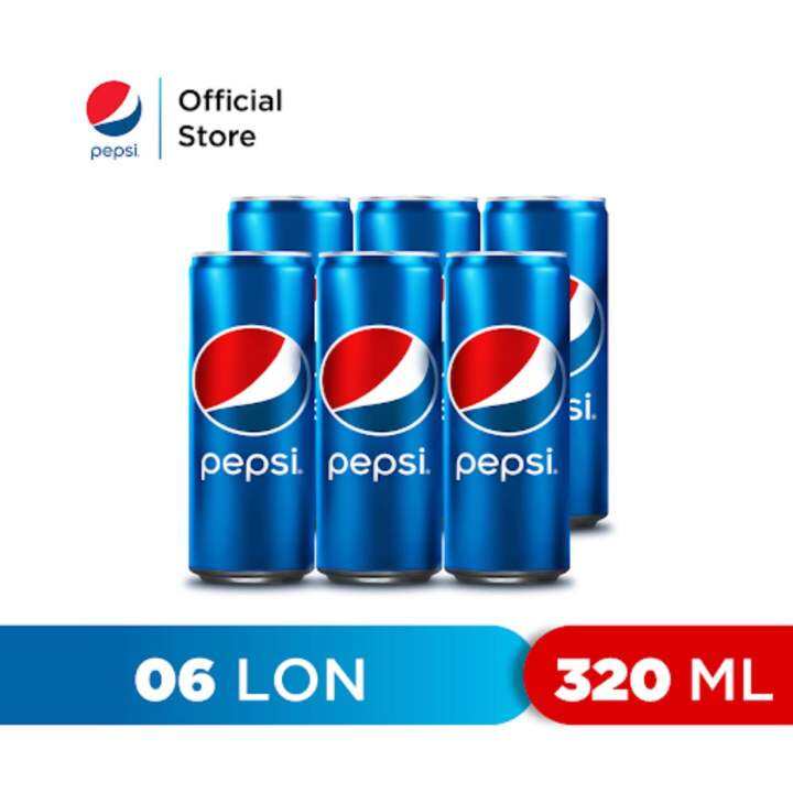 Pepsi 320Ml lốc 6 lon | Lazada.vn