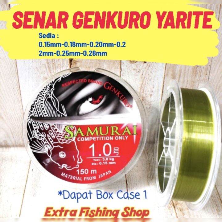 SENAR GENKURO SAMURAI HIJAU LUMUT SENAR KUAT | Lazada Indonesia