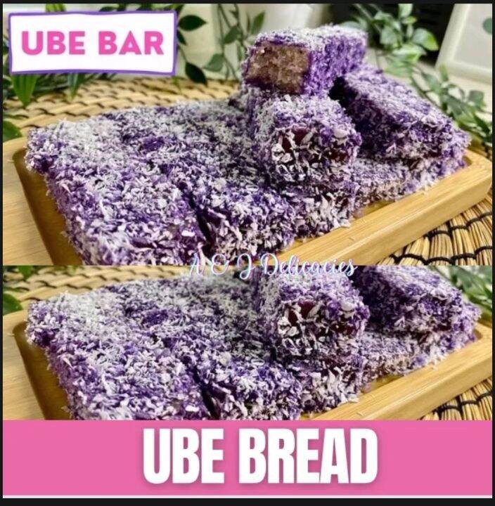 Special Ube Bread By Nagcarlan Laguna Delicacies | Lazada PH