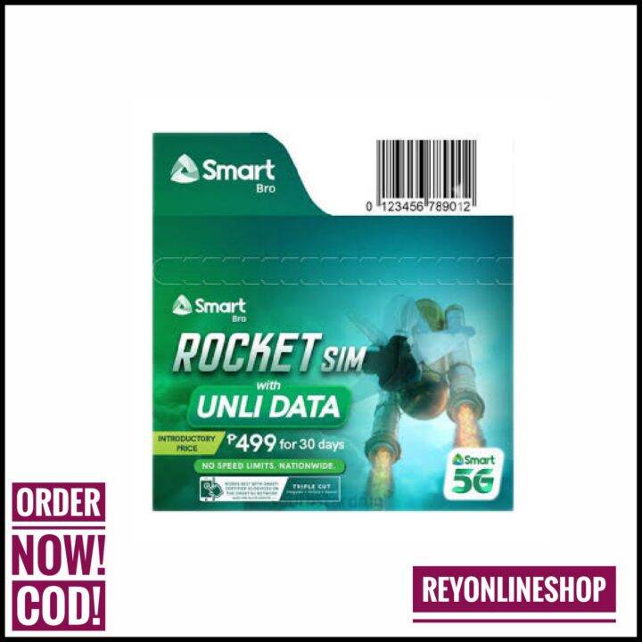 Rocket Sim Card Unli Data | Lazada PH