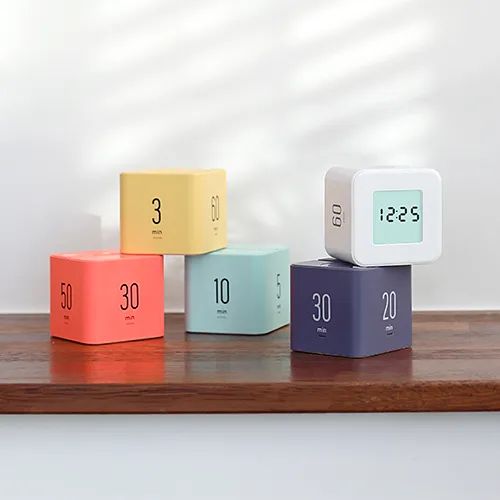 mooas Multi Cube Timer/Rotating Timer, Simple Operation, Clock & Timer ...