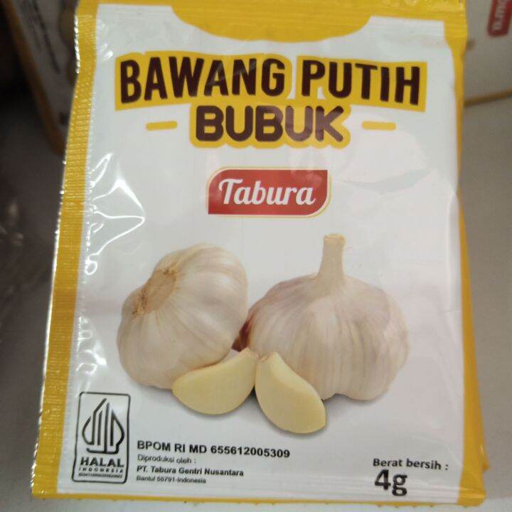 3 Sachet Tabura Bumbu Dapur Bawang Putih Pala Ketumbar Kunyit | Lazada Indonesia