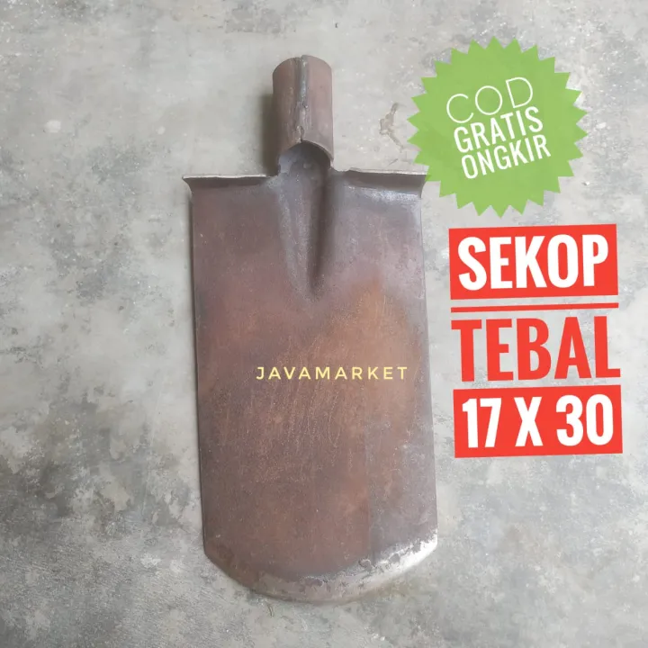 Dodos Tebal Sekop Tanah - Lempak Dodos Gali - Lencek Gagang Kayu ...