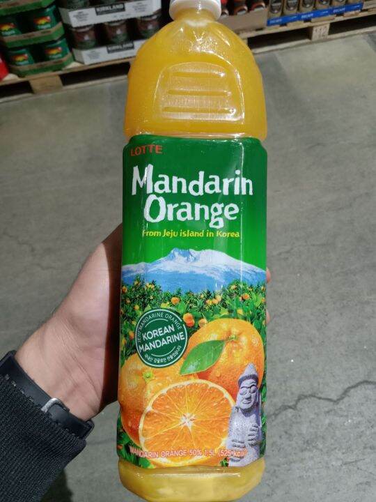 LOTTE JEJU MANDARIN ORANGE JUICE 1.5L (KOREA) 29585 | Lazada PH