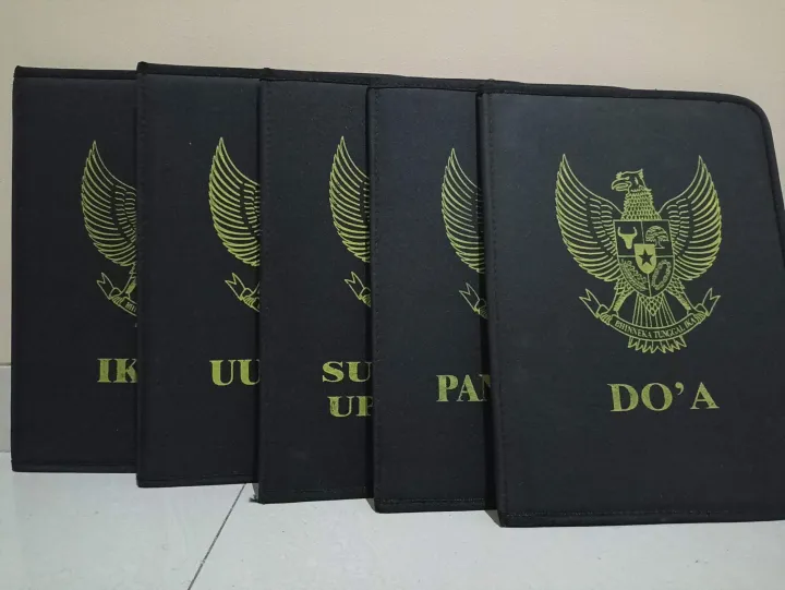 map upacara bendera sablon map upacara sablon satu set 5 buah | Lazada ...