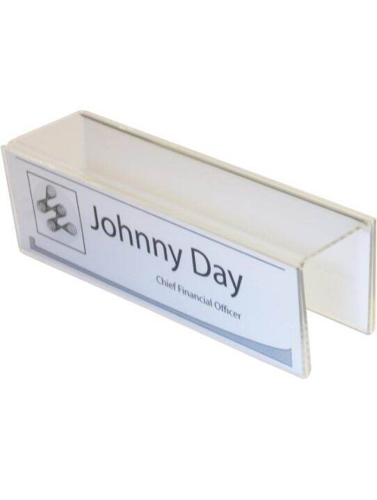 2 Sided Cubicle Name Plate Holders | Lazada PH
