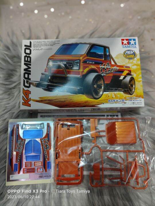 Tamiya 18718 Body K4 Gambol Fm-a Fma Chassis + Decal + Box | Lazada ...