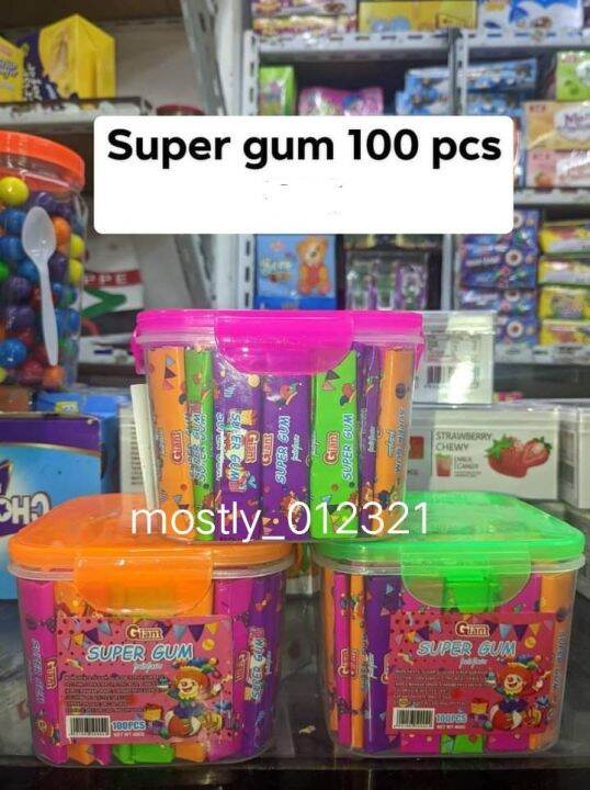 SUPER GUM 100'S PER TUB | Lazada PH