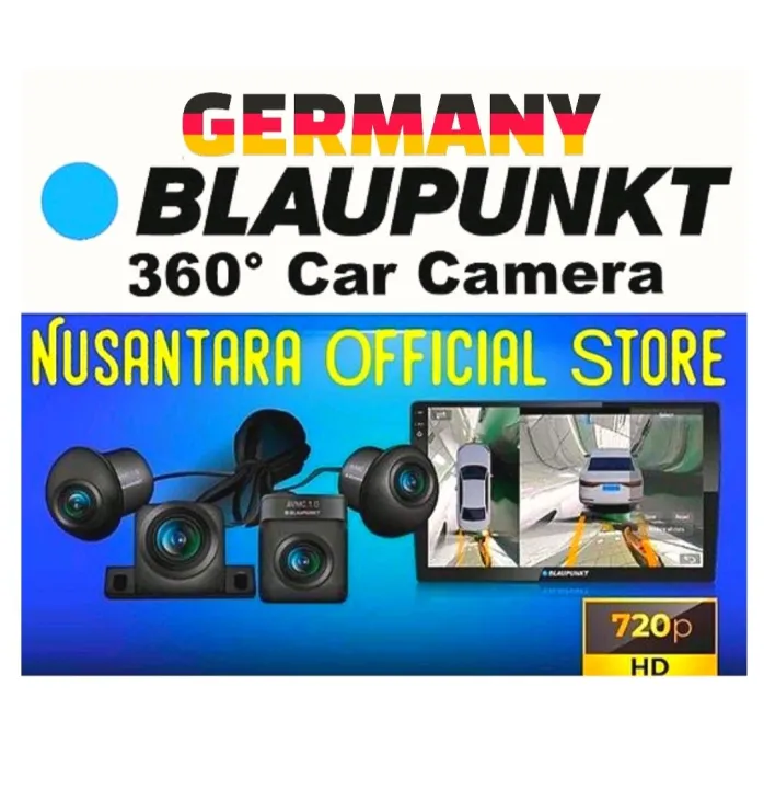 Blaupunkt Kamera 360 AVMC 10 HD 720p Panoramic Parking System Camera | Lazada Indonesia