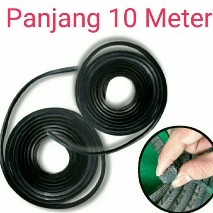 Karet Timba 1 Rol Karet Kerekan Katrol Sumur Bangunan Tali Timba 10m ...