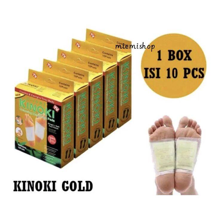 Kinoki Gold Koyo Kaki Penyerap Racun Detox Plester Koyo Kaki | Lazada Indonesia