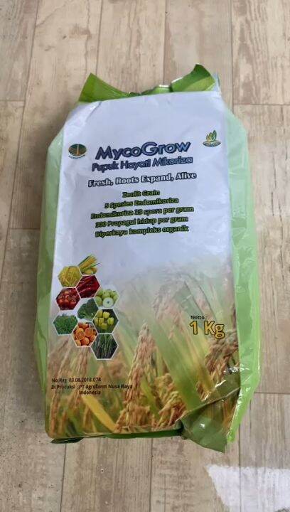 Pupuk Hayati MYCOGROW kemasan 1kg dari Agrofarm MANTAB | Lazada Indonesia