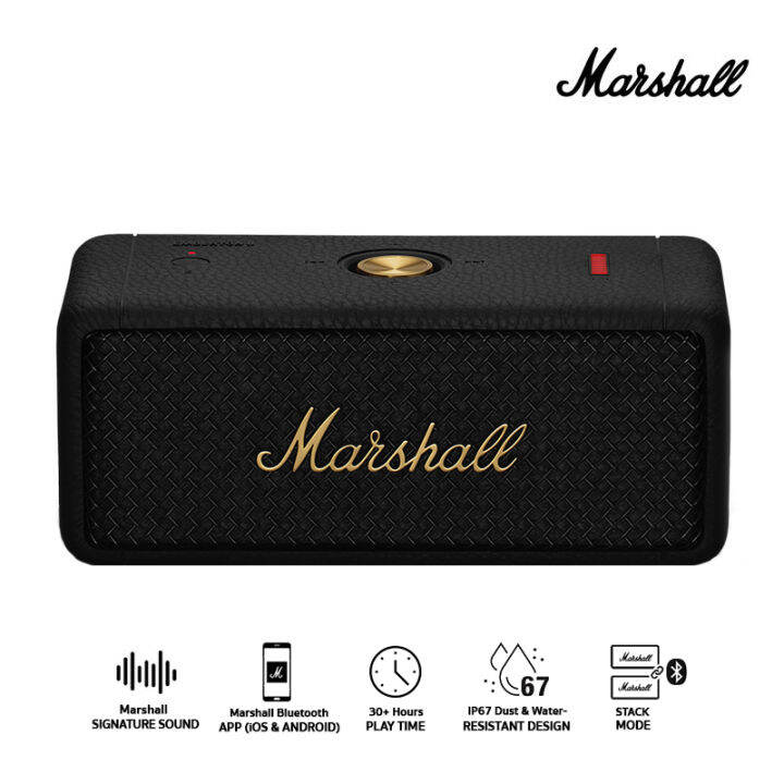 [รับเงินคืนสูงสุด 300.-]Marshall ลำโพงบลูทูธ Emberton II รับประกันศูนย์ ...