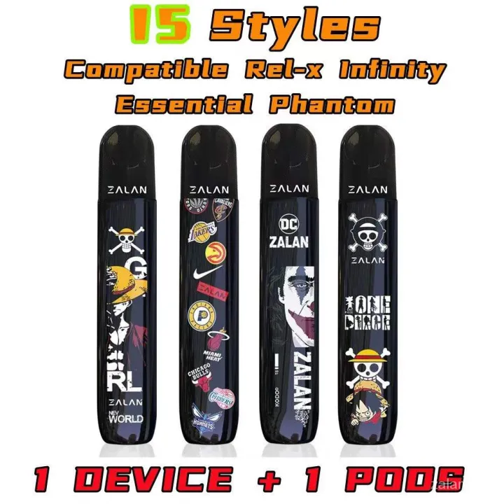 ZALAN VAPE FULL SET ZALAN VAPE RELX SMOKE DEVICE (rechargeable ...