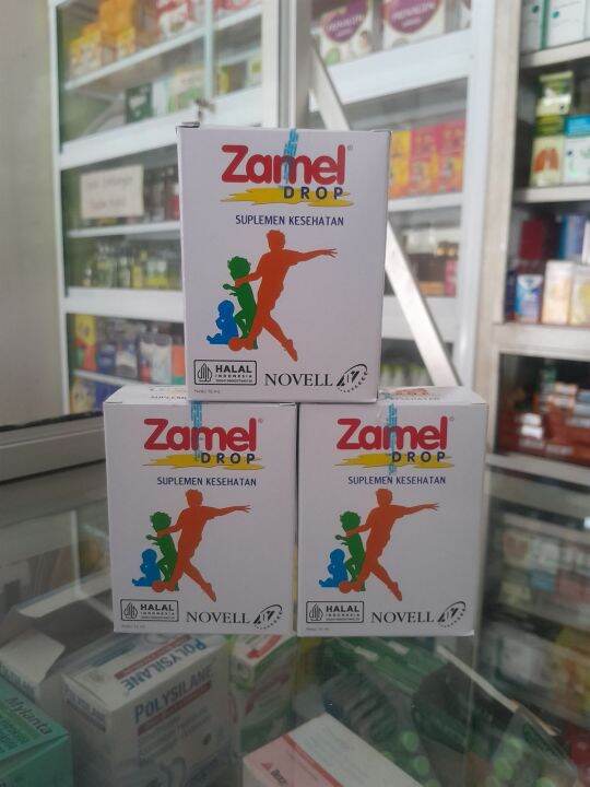 Zamel drop, Multivitamin untuk anak pada masa pertumbuhan. Memenuhi ...