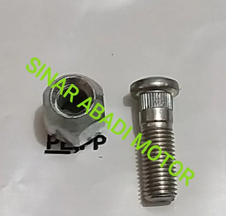 Baut Roda+Mur Honda Jazz Rs/Mobilio/Brio/Freed Asli/Original | Lazada ...