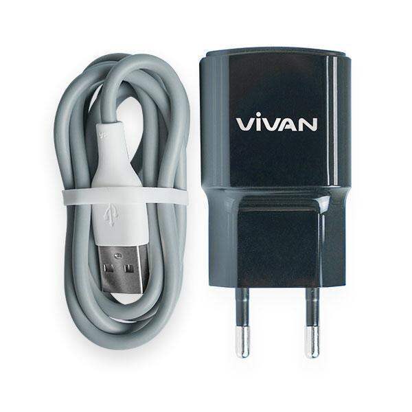 VIVAN Power Oval 3.0 II 18W with a Quick Charging Cable Black | Lazada ...