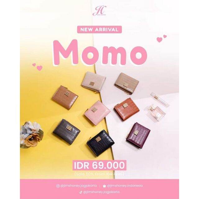 Momo Wallet Jims Honey | Lazada Indonesia
