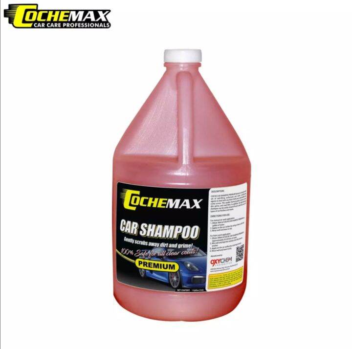 Cochemax Premium Car Shampoo - High Foam formulation 1Gallon / Foam ...