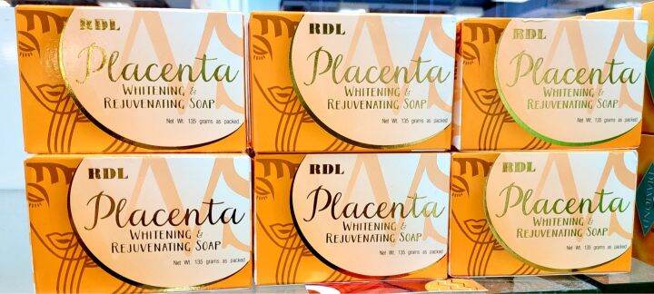 RDL Placenta Whitening and Rejuvenating Soap 135g 💯% Original | Lazada PH