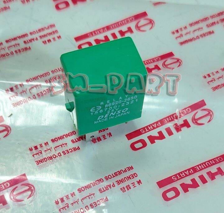RELAY POWER HINO 24V KAKI 4 DENSO HIJAU RELLAY 24V KAKI 4 RILEY DENSO ...
