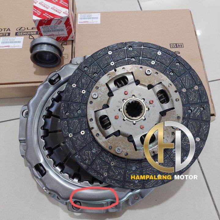 KOPLING SET KOMPLIT LANDCRUISER LAND CRUISER VX80 LC80 DISEL ASLI ...
