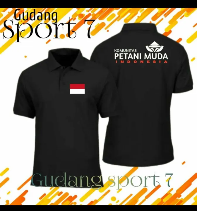 BAJU POLO KOMUNITAS PETANI MUDA INDONESIA | Lazada Indonesia