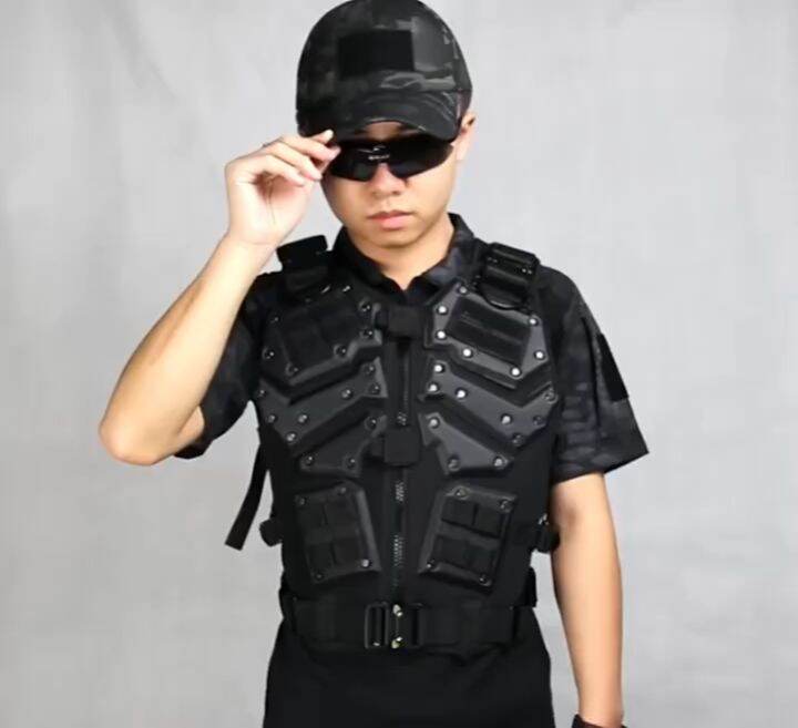 【จัดส่งจากประเทศไทย】เสื้อกั๊กกองกำลังพิเศษทางยุทธวิธี เสื้อกั๊กยุทธวิธีกลางแจ้ง เสื้อกล้าม TF3 ...