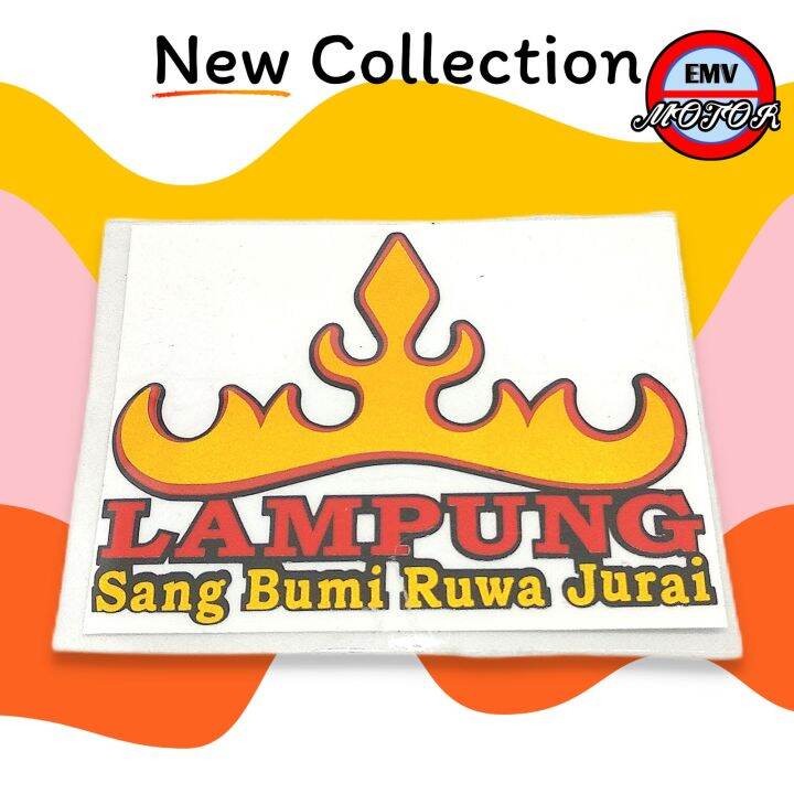 sticker lambang lampung | Lazada Indonesia