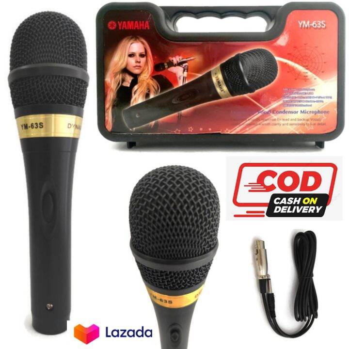 mic kabel YAMAHA YM-63S Mikrofon kabel free koper | Lazada Indonesia