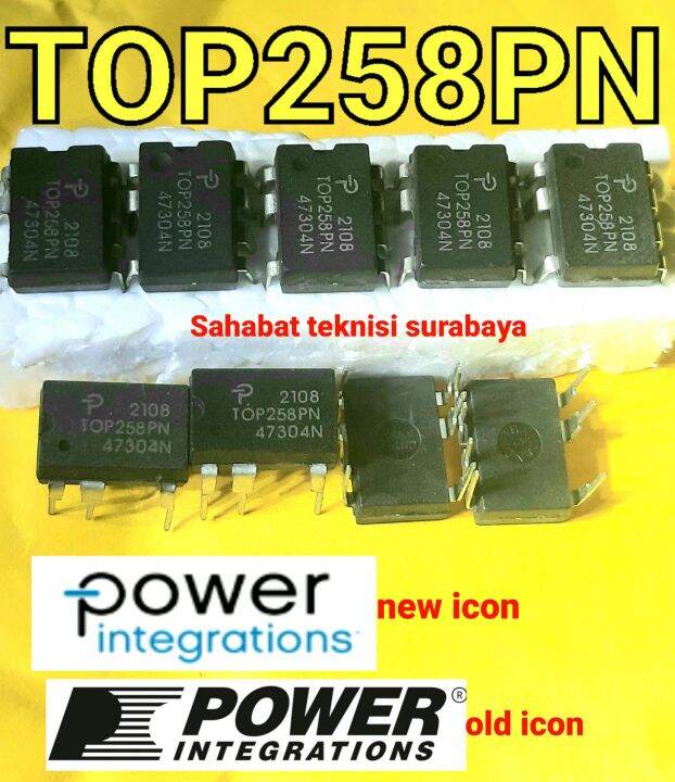 TOP258pn top 258 pn ic pwm ic power supply | Lazada Indonesia