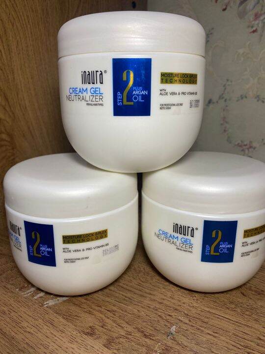 INAURA CREAM GEL NEUTRALIZER STEP 2 500ml , obat smoothing step 2 ...