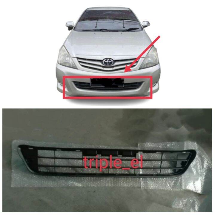 RAM GRILL GRIL KISI LOWER BEMPER BUMPER DEPAN INNOVA 2008 2009 2010 ...