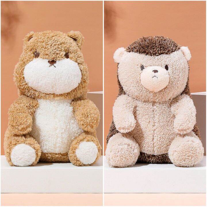 ANIMAL HEDGEHOG OR BEAR PLUSH TOY STUFFED TOYS by Miniso | Lazada PH